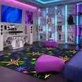 Joy Carpets Neon Lights Kapow 12' x 15' Area Rug in Color Fluorescent ...