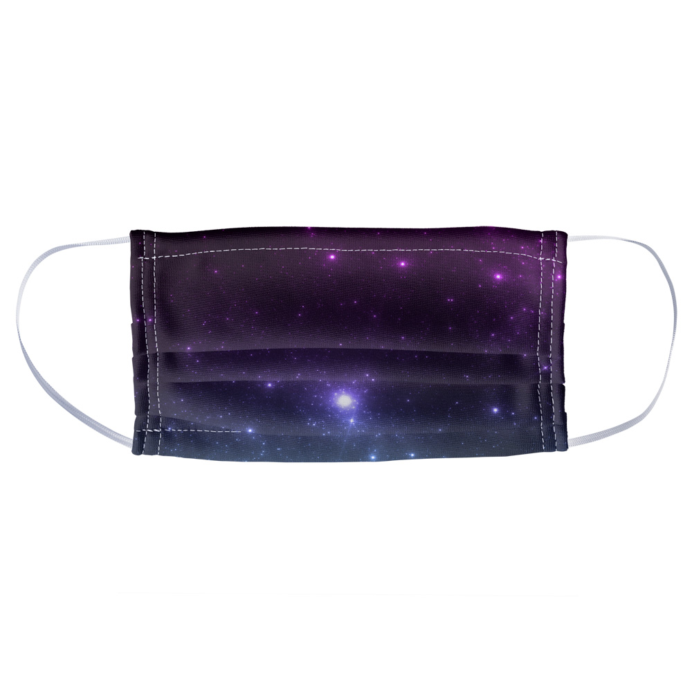 Space Starfield 1-Ply Reusable Face Mask Covering, Unisex - Walmart.com