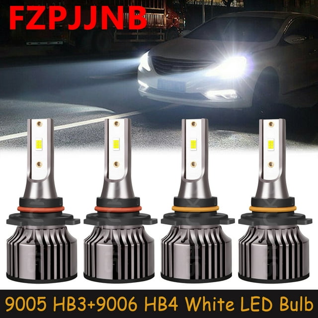 FZPJJNB for Nissan 300ZX 1990-1996 Front LED Headlight Bulb High Low ...