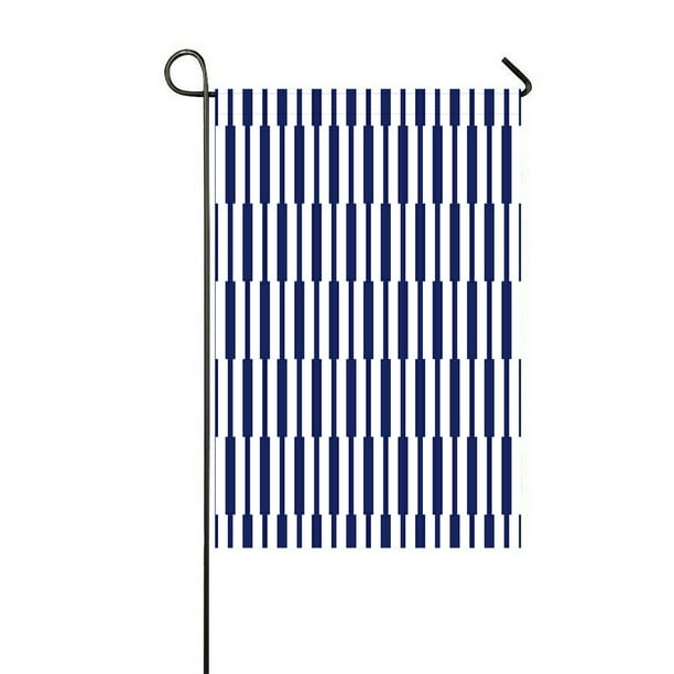 Blue White Blue Flag Vertical