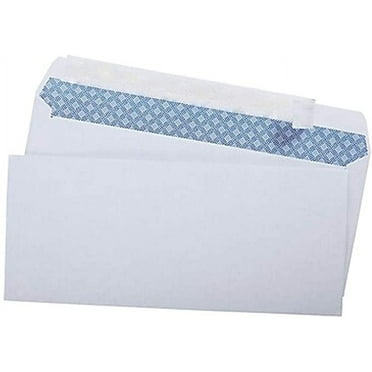 Staples EasyClose Security Tint #10 Envelope 4-1/8" x 9-1/2" White 500 ...