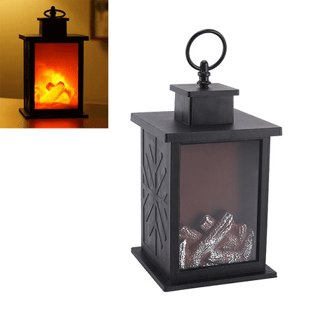 Qianli LED Table Fireplace, LED Electric Fireplace Flame Simulation ...