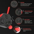 Fidget Dodecagon 12 Sided Fidget Toy Cube Stress Relieves and Anxiety ...