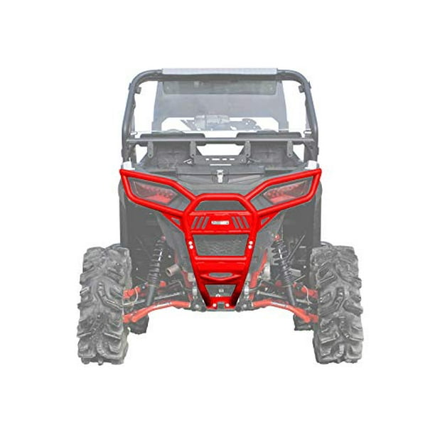 SuperATV Rear Bumper for 2016|2020 Polaris RZR S 1000|Red|Made of HD ...