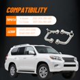 2pcs 2-4" Lift Front Upper Control Arm for Toyota 4Runner Cruiser 2003 ...