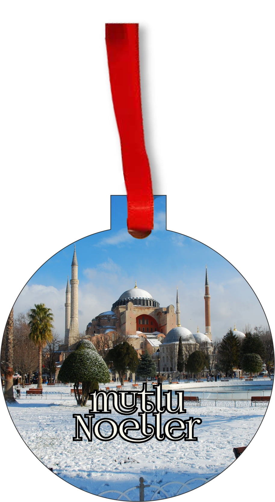Turkey Christmas Ornament Istanbul Christmas Tree Ornament - Blue ...
