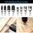 28 count Woodworking Chamfer Drilling Tools-Countersink Bit, Step Drill ...