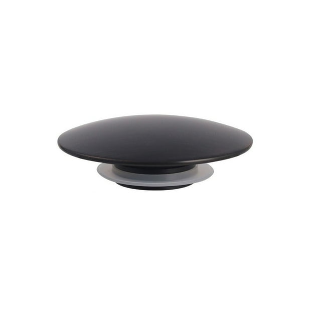 Matte Black Basin Waste Pop Up Bathroom Sink Push Button Click Clack ...