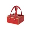 Blue Cookie Boxes 8 Pack of Bakery Boxes Gift Boxes with Leather ...