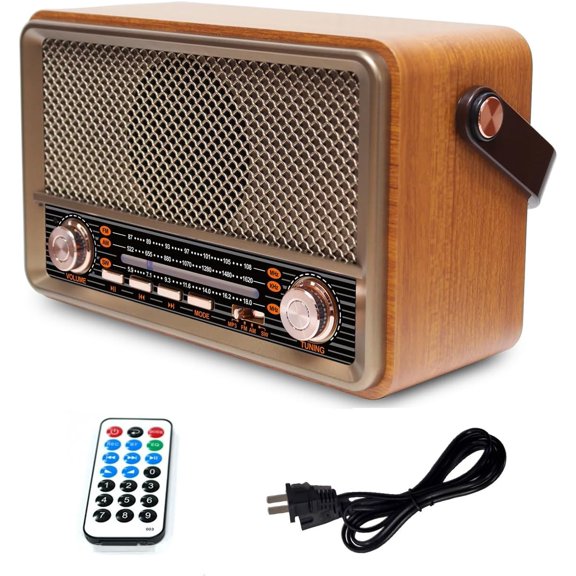 Sangean WR-2CL, Clear AM/FM Table Top Radio with Portable Clock ...