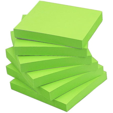 Sticky Notes 3x3 Self-stick Notes Blue Color 6 Pads, 100 Sheets/pad ...