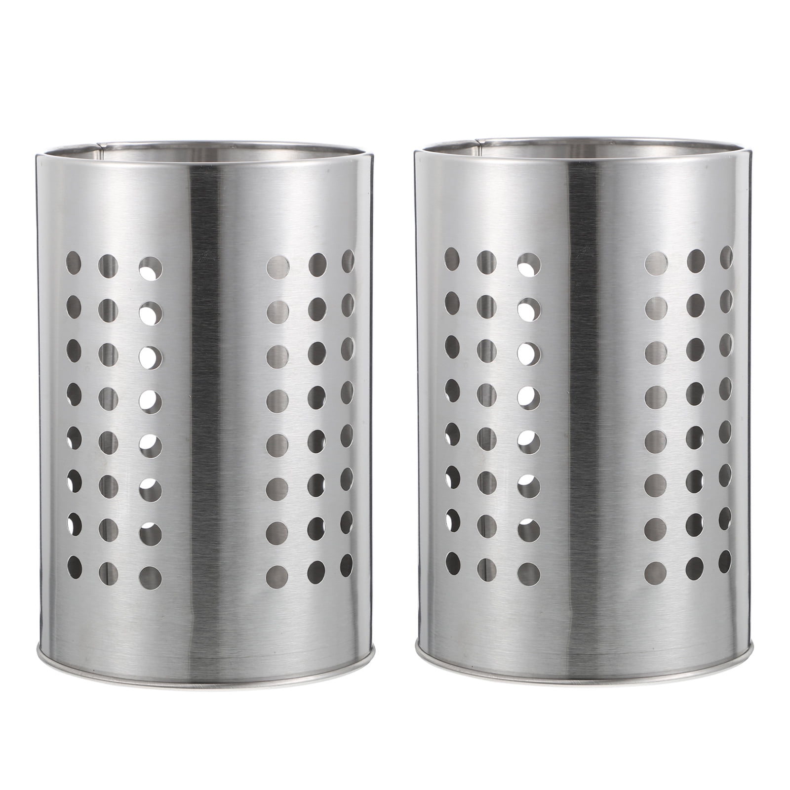 Click here for Upouart 2pcs Silver Utensil Holder Stainless Steel... prices