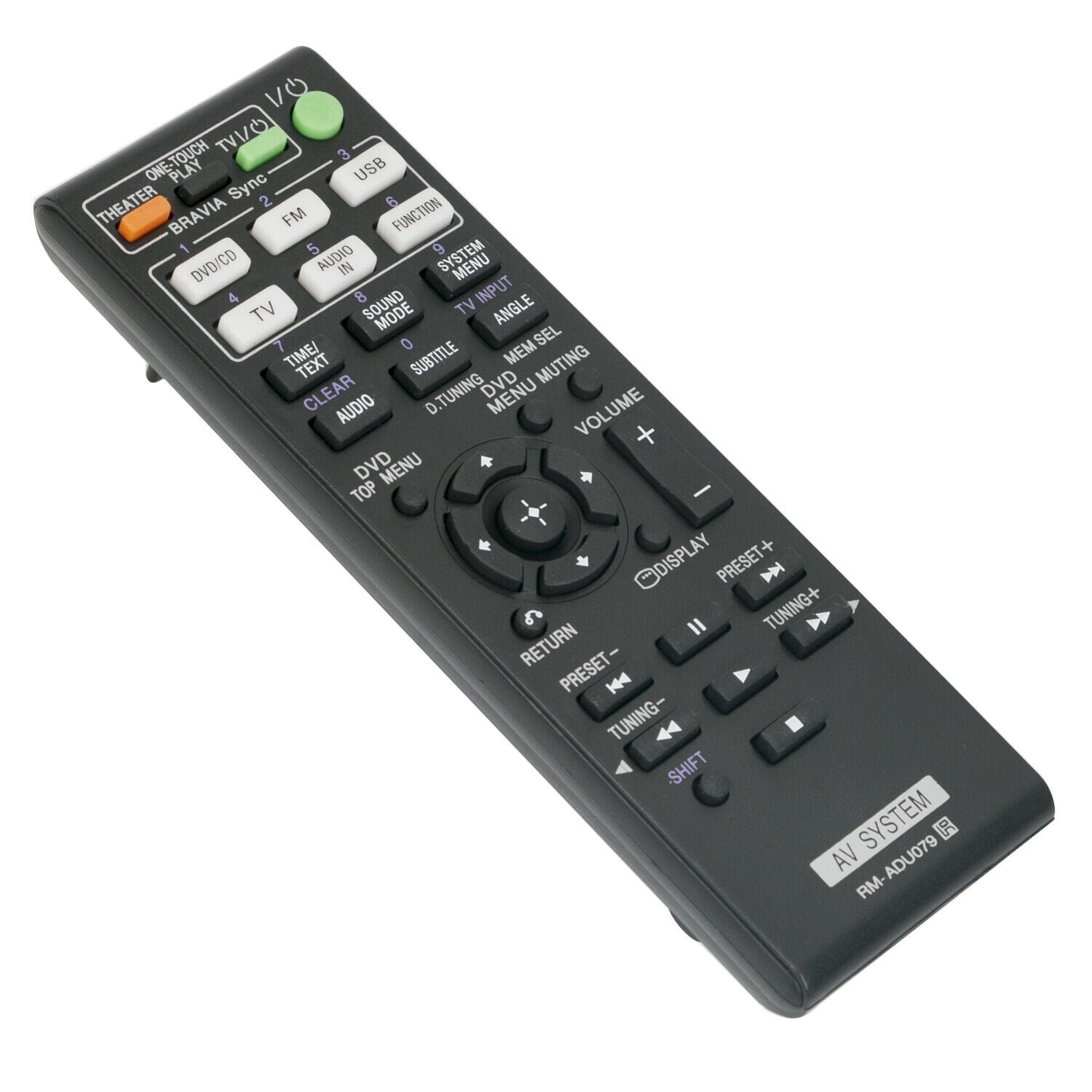 RM-ADU079 Replace Remote for Sony DVD DAV-DZ170 DAV-DZ171 DAV-DZ175 HBD ...