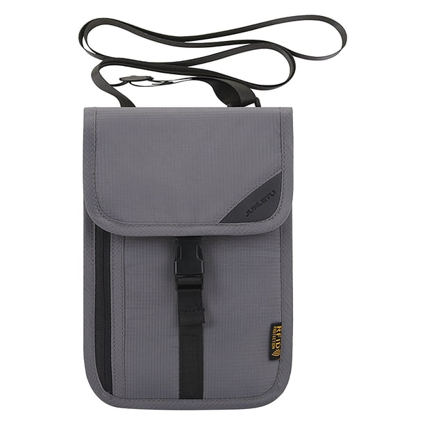 Fiudx Cartera de Viaje para El Cuello, con Protección Antirrobo Rfid ...