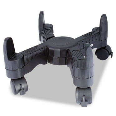 Mobile CPU Stand, CPU Rolling Stand Adjustable Computer Mobile Cart ...
