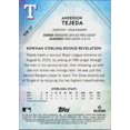 2021 BOWMAN STERLING ROOKIES #BSR-57 ANDERSON TEJEDA RC TEXAS RANGERS ...