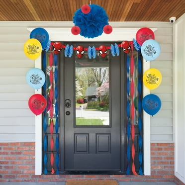 Unique Industries Pull String Spider-Man Multi-color Asymmetrical ...