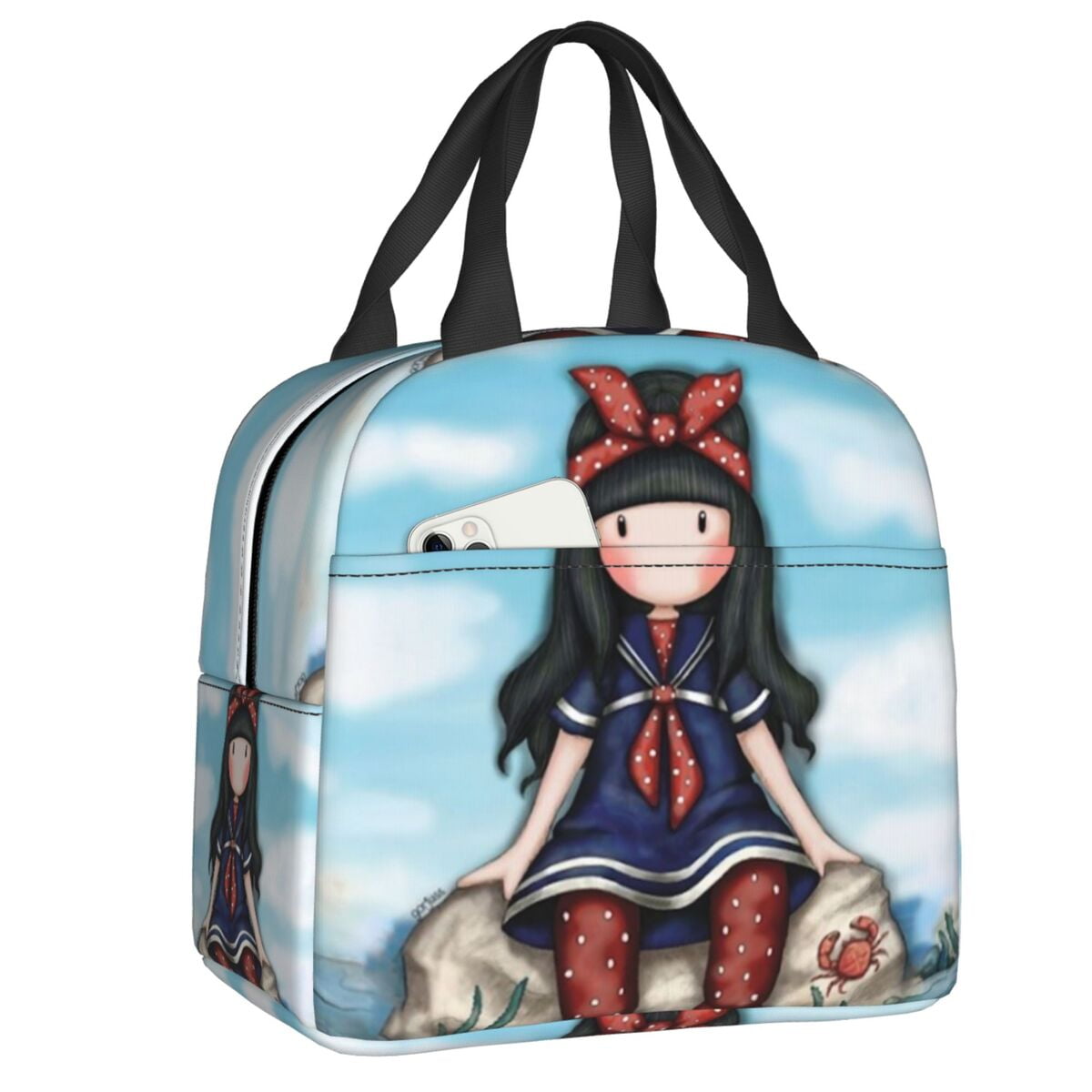 Santoro Gorjuss Star Lunch Box for Women Leakproof Anime Girl Cooler ...