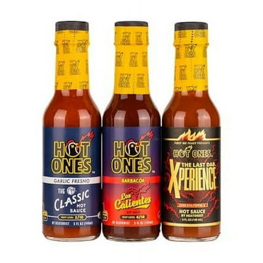 Hot Ones Season 25 Heat Pack Hot Sauce, Made With Natural Ingredient ...