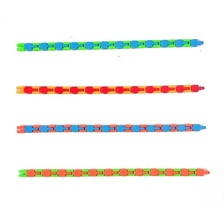 Ssxjv Bicycle Chain Track Stress Relief Toy Colorful Puzzle Sensory ...