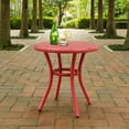Crosley Palm Harbor Outdoor Wicker Round Side Table - Walmart.com