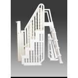 Aqua Select Everest Entry Step System | Above Ground Pool Step | 350 Lb ...