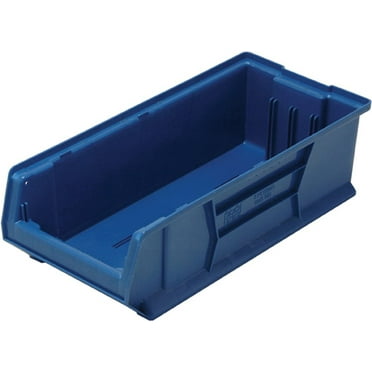 Quantum Storage Large Blue Stackable Parts Bin RQUS240BL-UPC - Walmart.com
