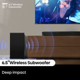 Hisense 5.1 Ch Soundbar R652 with a total of 440W output, Rear Surround ...