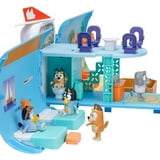 Bluey 3-in-1 Airplane Transforming Playset (Includes 5 Figures ...