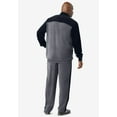 KingSize Men's Big & Tall Colorblock Velour Tracksuit - Walmart.com