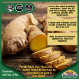Rani Brand Fresh Ginger Root, 32 Ounces, 2 Pounds, Warm Woody Aroma ...