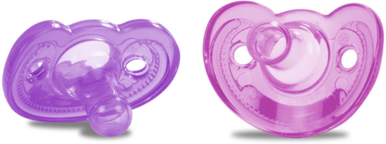 The First Years GumDrop Newborn Pacifier (assorted colors) 2 ea (Pack ...