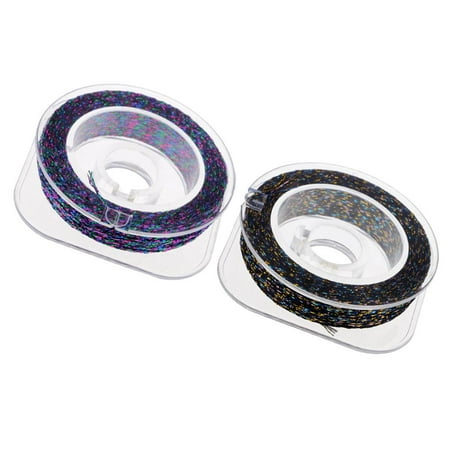 2x Metallic Guide Wrapping Thread Strong Nylon for Rod Building Purple ...