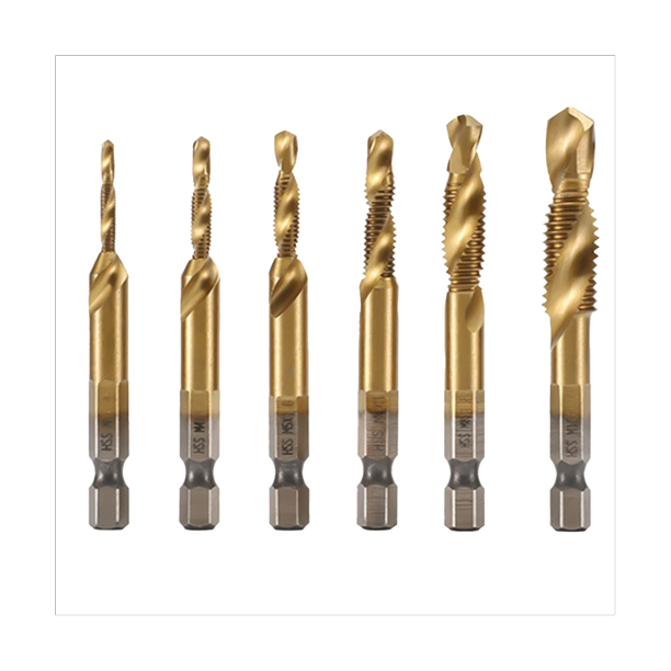High-Speed Steel Drilling Tapping Chamfering Integrated Drill Bit Set ...