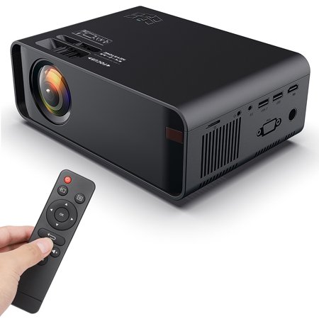 Mini Projector, HD Projector, Black WiFi Projector, For Audio Equipment ...