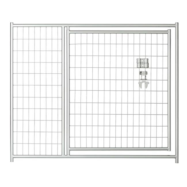 4 x 5 ft. Silver Welded Wire Modular Gate - Walmart.com