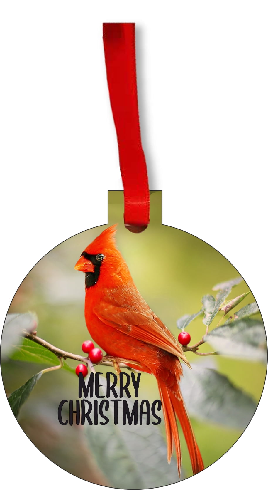 Cardinal Xmas Ornament Red Cardinal Bird Christmas Ornaments Christmas ...