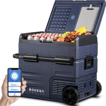 Honeywell Beverage Refrigerator and Cooler, 115 Can Mini Fridge with ...