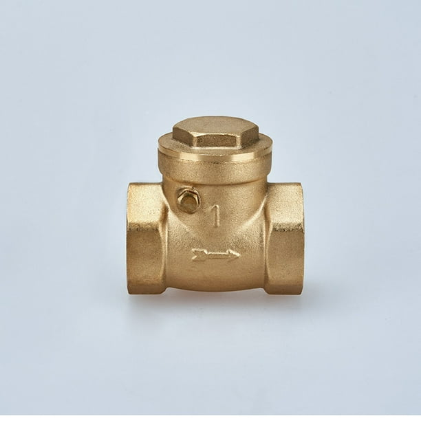 Check Valve, Swing Check Valve DN20 3/4 Female Brass Water Check Valve ...