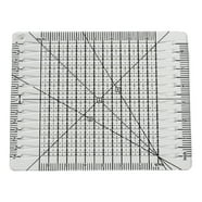 Neon Omnigrip 6" x 12" Non-Slip Ruler, Rectangle Quilter's Ruler by ...