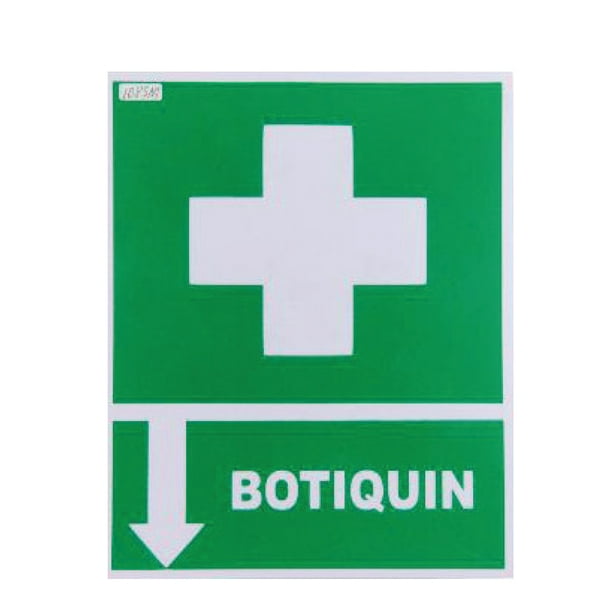 Letrero Señalización Botiquín KARLEN Botiquín | Walmart en línea
