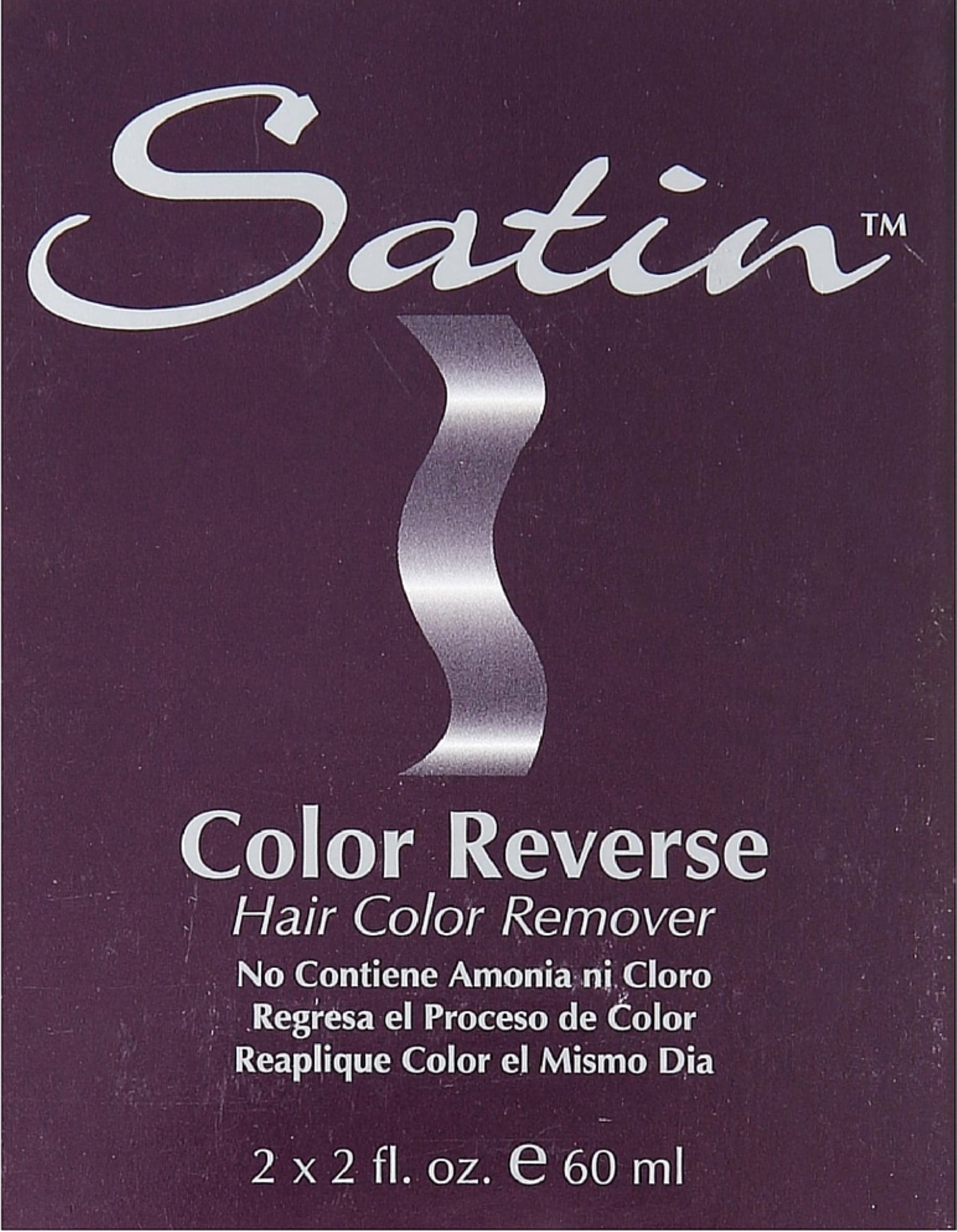 Satin Color Reverse Hair Color Remover Kit 2 oz each, 2 ea (Pack of 3 ...