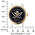 Pirates of the Caribbean 5 B/W Men's Two Tone Alloy Watch, Two Tone ...