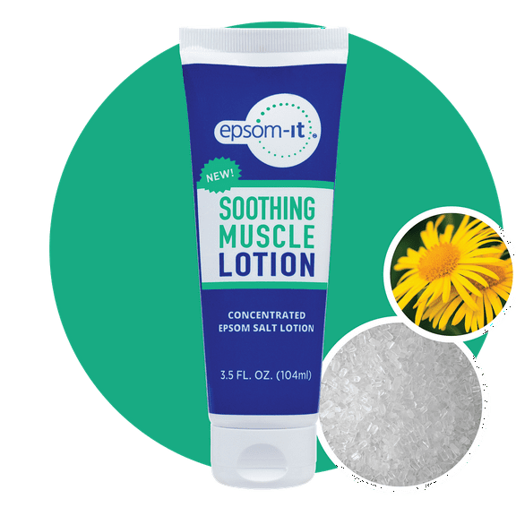 Epsom-It Soothing Nerve Lotion, Roll On Epsom-Salt Magnesium Lotion ...