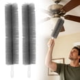 6Pcs Bendable Long Handle Cleaning Brush, Fan Cleaning Brush, Bendable ...
