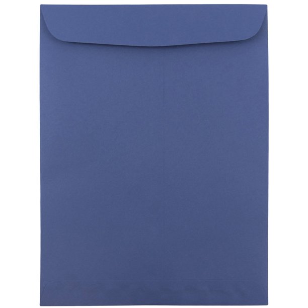 JAM 9 x 12 Catalog Envelopes, Dark Blue, 10/Pack - Walmart.com