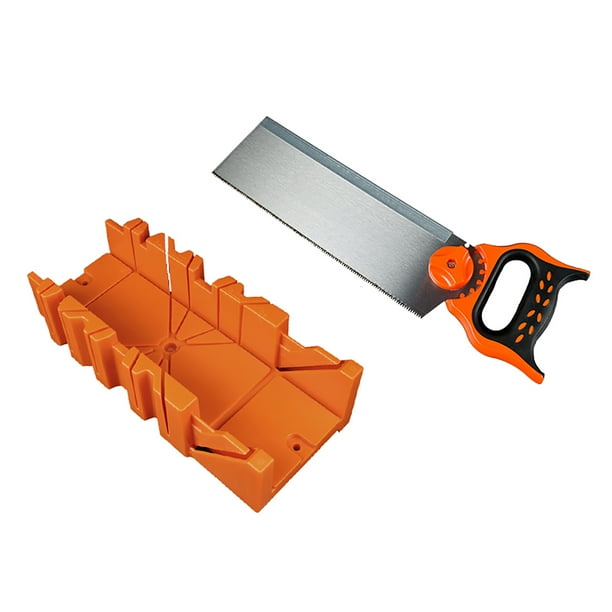 Ticfox Caja de inglete y juego de sierra Caja de inglete de sujeción de ...