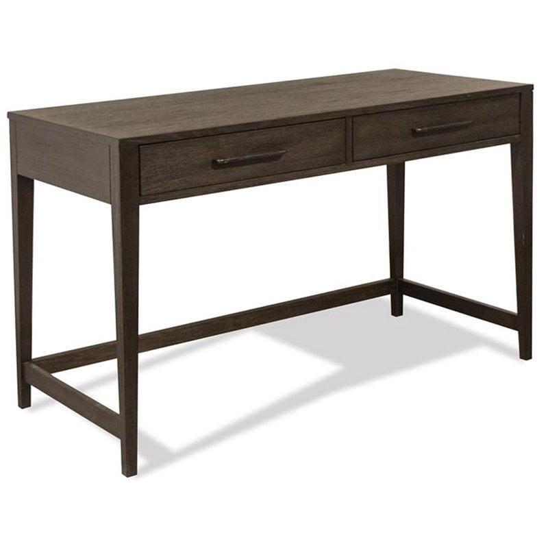 Riverside Furniture Vogue 2 Drawer Writing Desk in Umber - Walmart.com