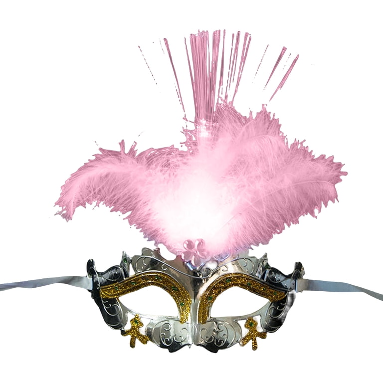 Pink Party Mask For Women