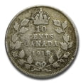 1911-1919 Canada Silver 10 Cents George V Avg Circ - Walmart.com